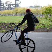 A community blooms around fixed-gear freestyle riding - BikePortland.org