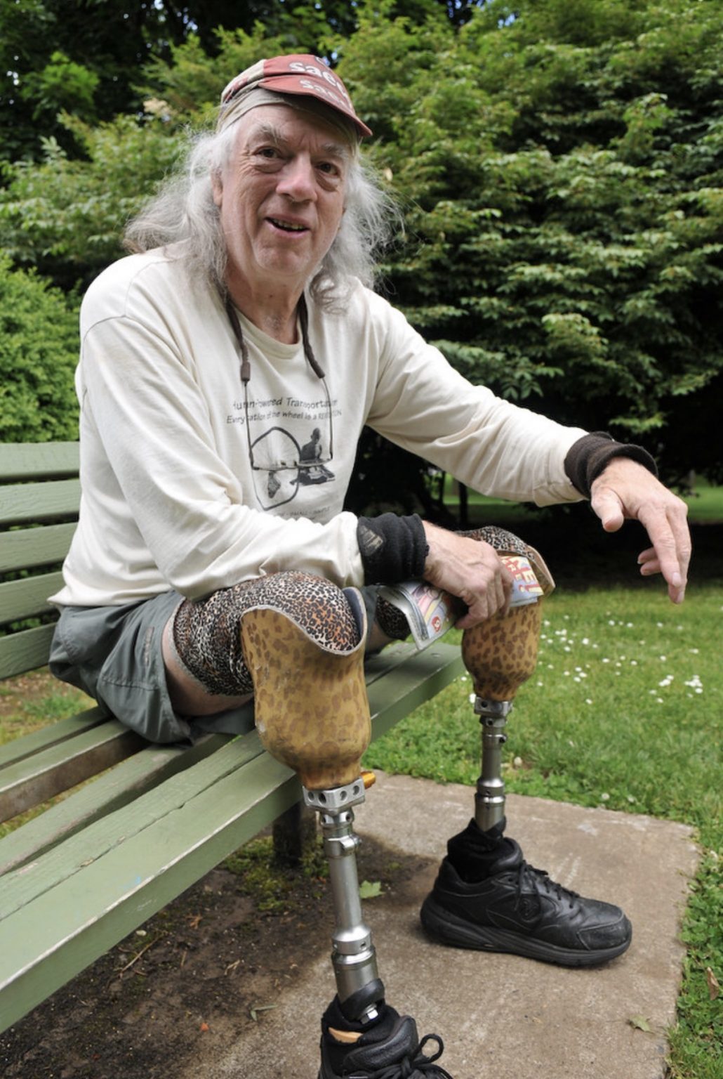 Veteran, peace activist Brian Willson embarks on 1,100 mile handcycle ...