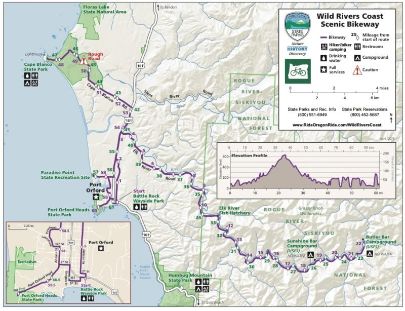 ‘Scenic Bikeways’ now available on the coast and southern Oregon ...