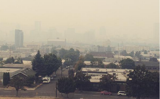 County urges bikers to use TriMet as wildfire smoke fills Portland ...