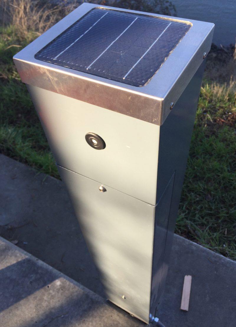 City installs new high-tech counter on Eastbank Esplanade path ...