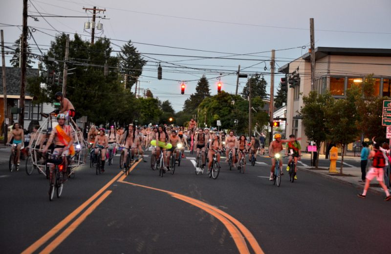 Portland’s invisible machine: Behind the scenes at the World Naked Bike ...