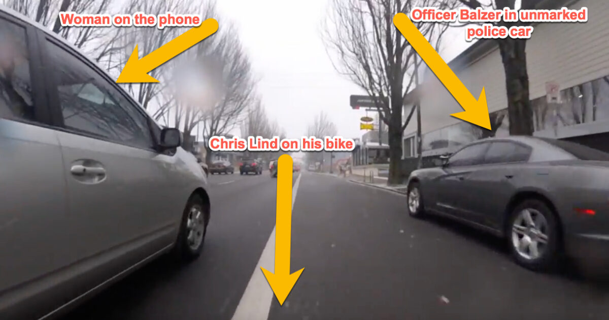 After slapping car, rider gets unexpected chat with Portland police ...