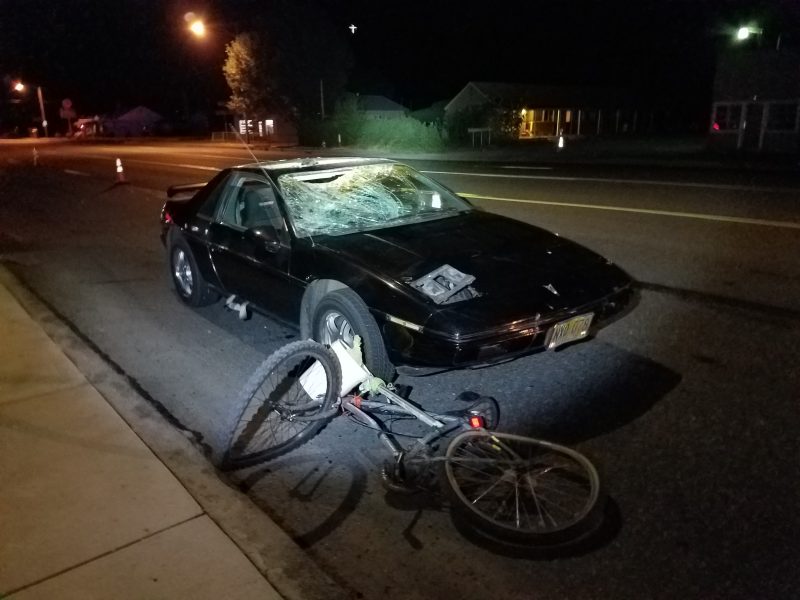 Bicycle rider dies in collision with auto user in Oakridge Sunday night ...