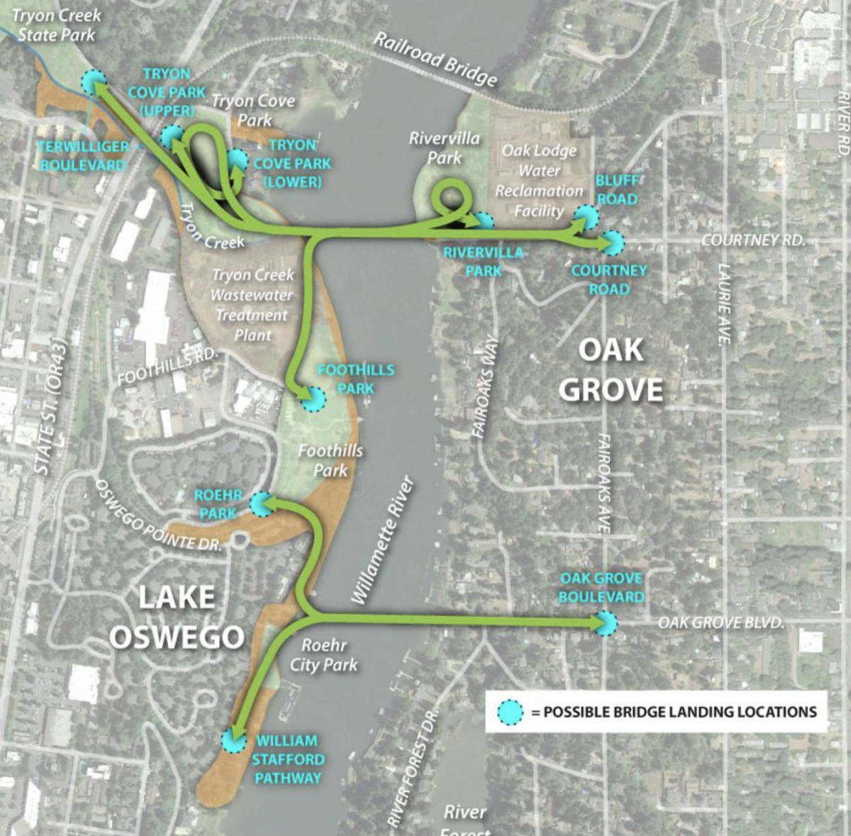 Time to weigh in on future carfree bridge between Oak Grove and Lake ...