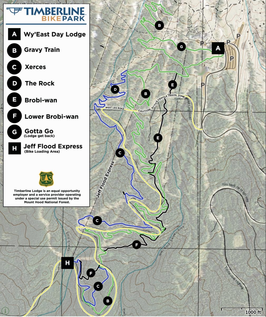 Timberline Bike Park on Mt. Hood set to open any day now – UPDATED ...