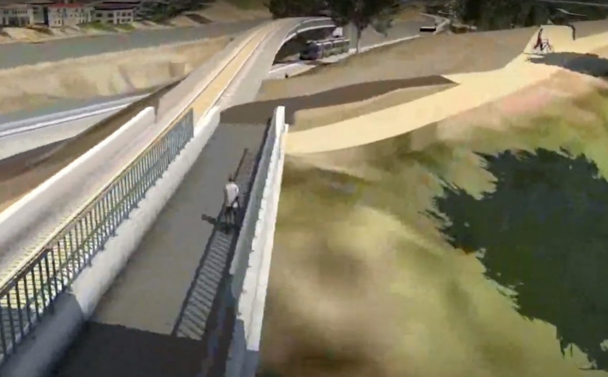 ‘Better Red’ light rail project includes new bike paths near airport ...