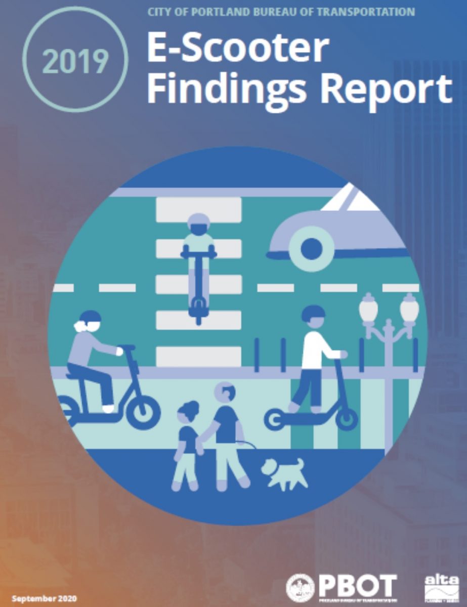 PBOT report finds bike infrastructure key to e-scooter usage – BikePortland