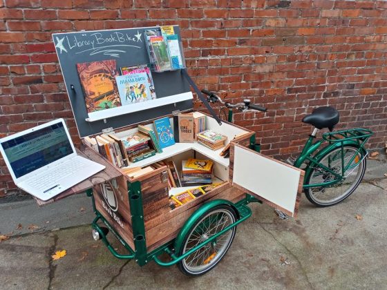 Local business finds niche with cargo bike canopies – BikePortland