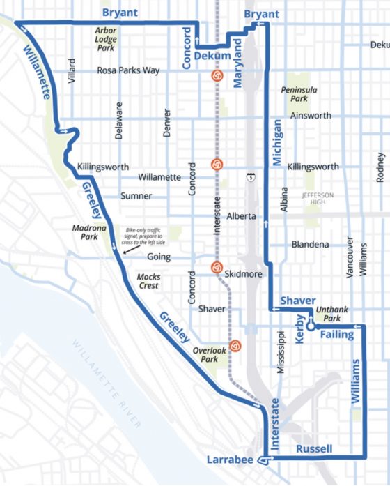 Try these five great bike rides, curated by the City of Portland ...