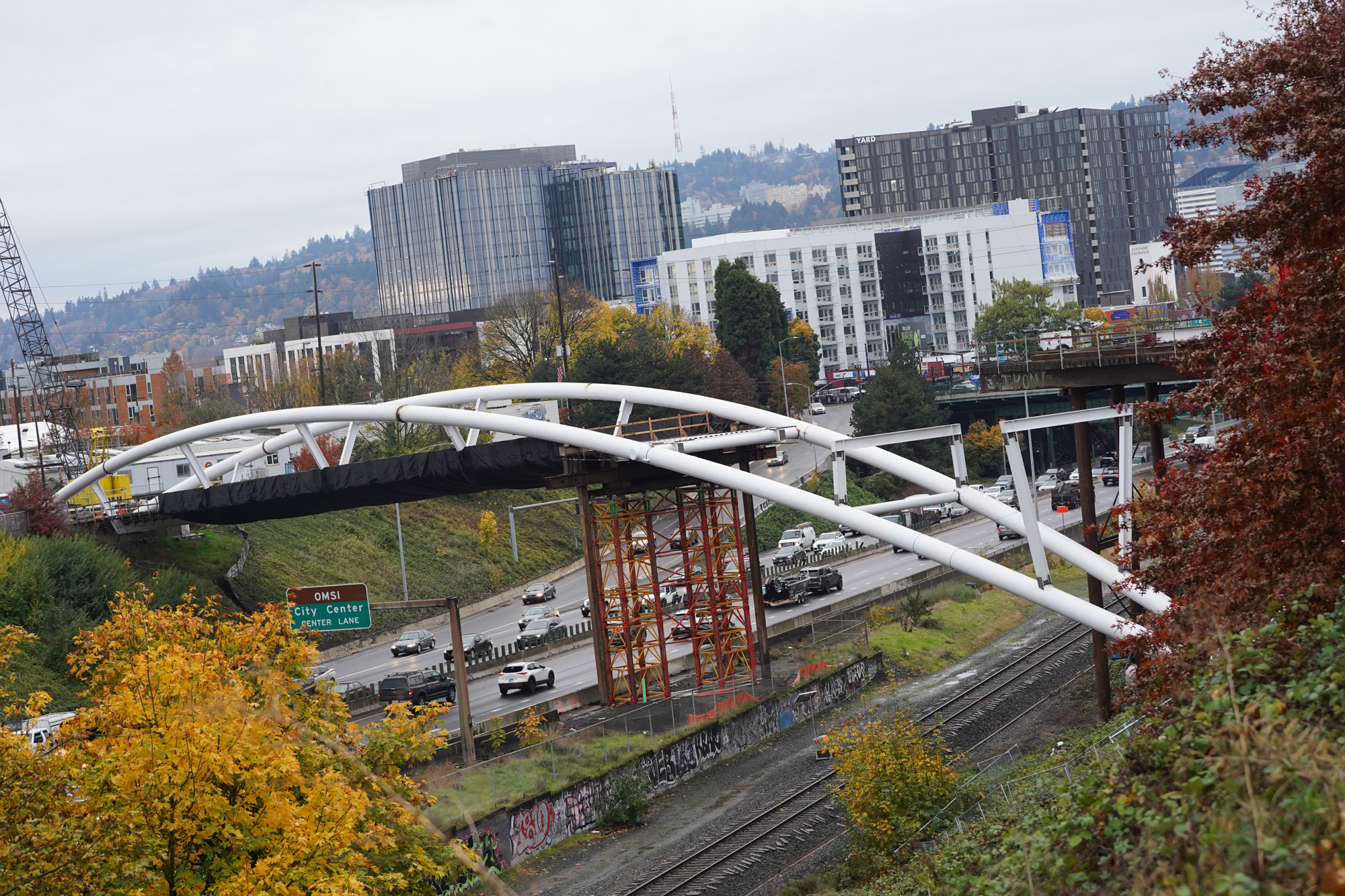 See the latest progress on Blumenauer Bridge – BikePortland
