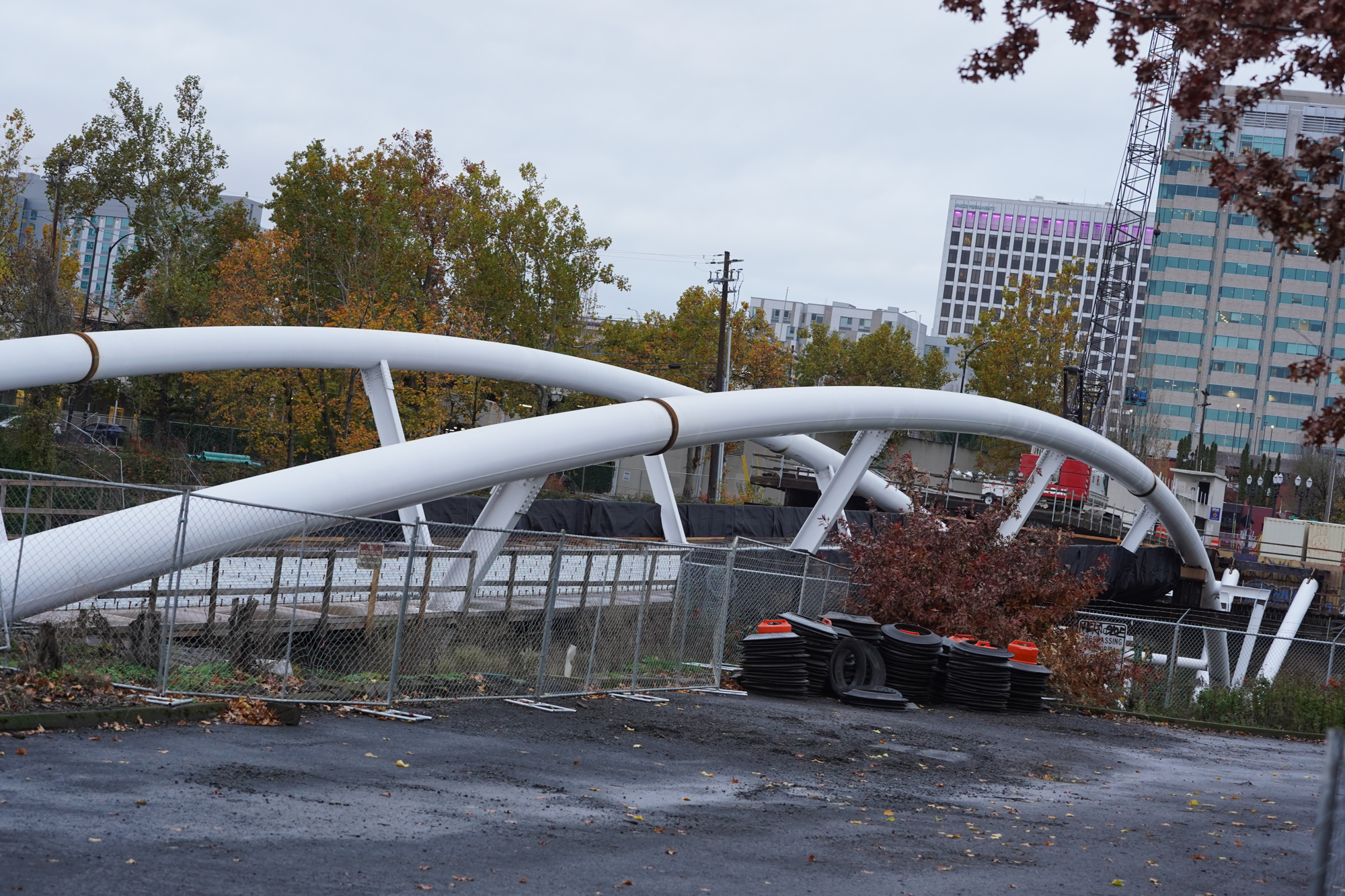 See the latest progress on Blumenauer Bridge – BikePortland
