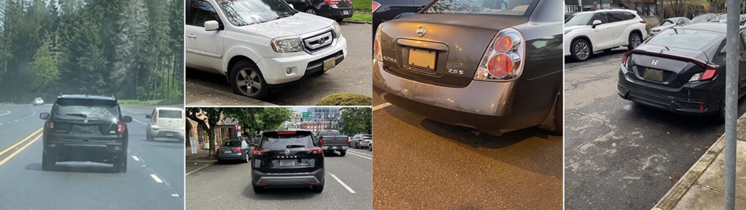 Obscured license plates are illegal, dangerous, and on the rise ...