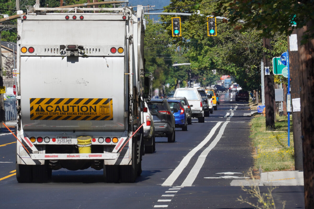 ODOT adds bike lanes to key section of N Lombard – BikePortland