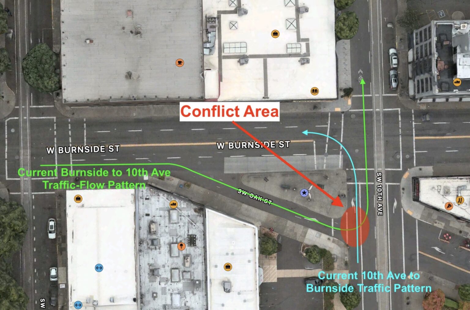 How a young urbanist turned a slip lane into Portland’s newest plaza ...