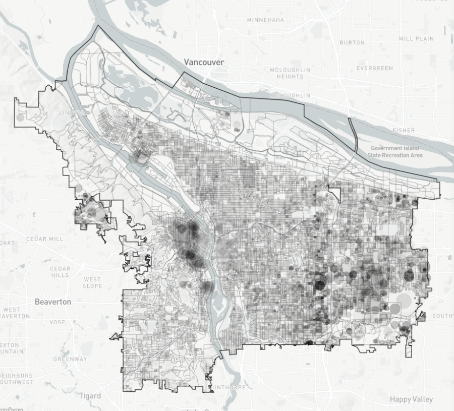 Draft maps give first look at Portland’s new council districts ...