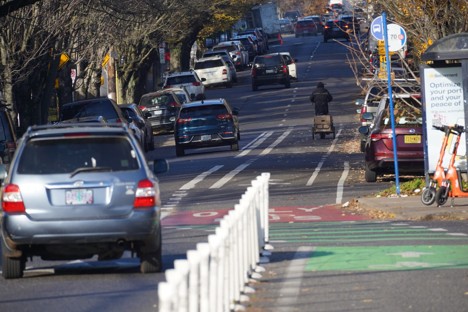 New bike lane on SE 12th connects Hawthorne to Salmon greenway – BikePortland