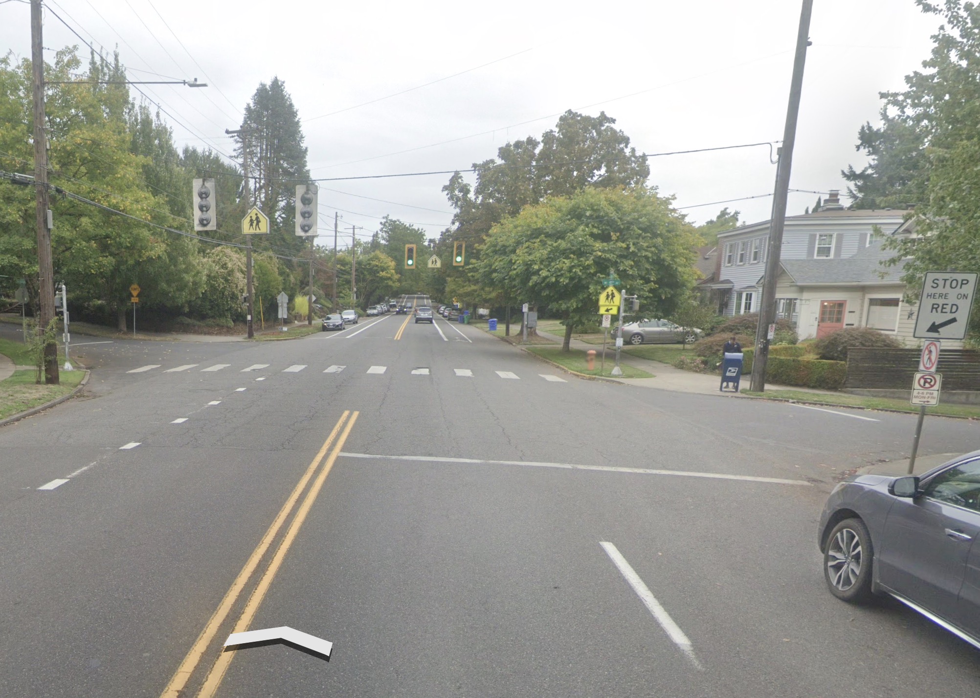A driver hit a 12-year-old crossing the street, broke their leg, then ...