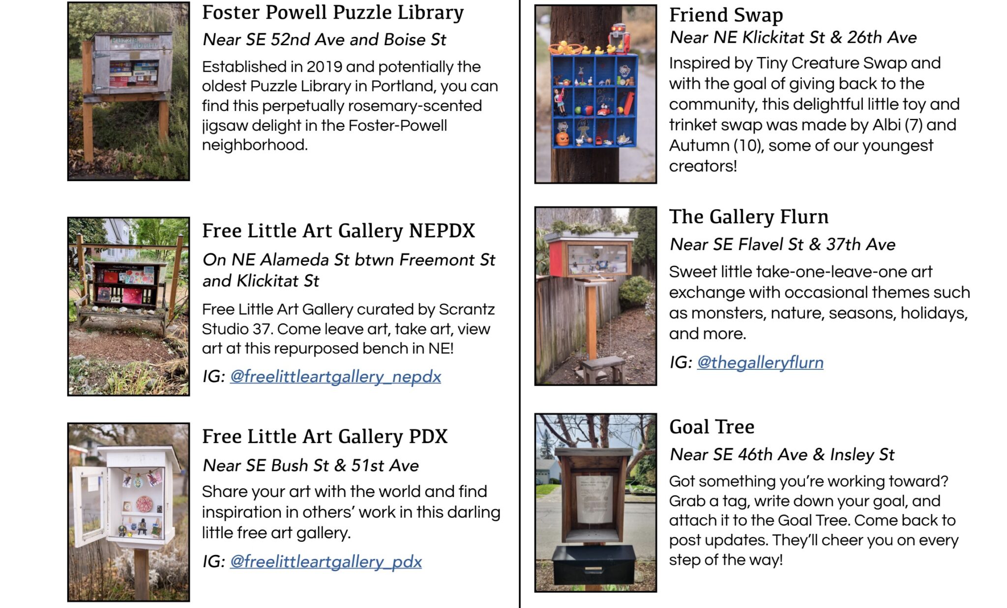 ‘PDX Sidewalk Joy’ map is a guide to roadside curiosities – BikePortland