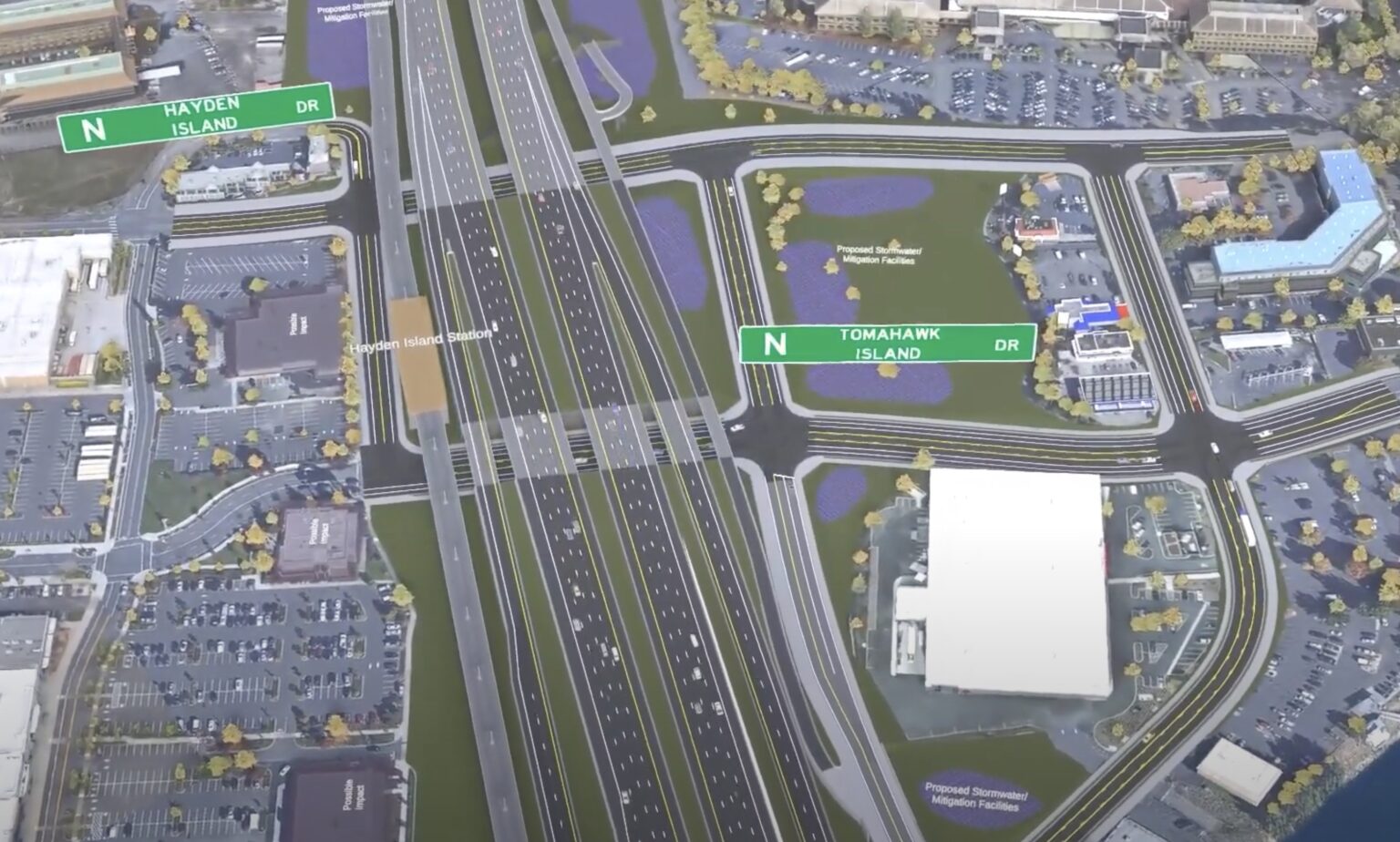 New videos show what I-5 freeway expansion over Columbia River would ...