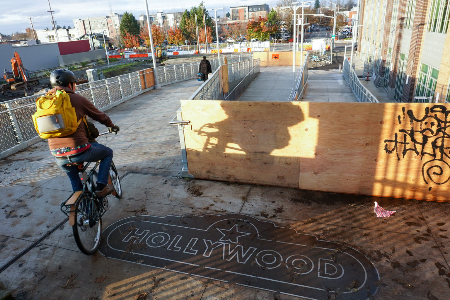 TriMet’s new bike ramp at Hollywood Transit Center is a huge upgrade ...