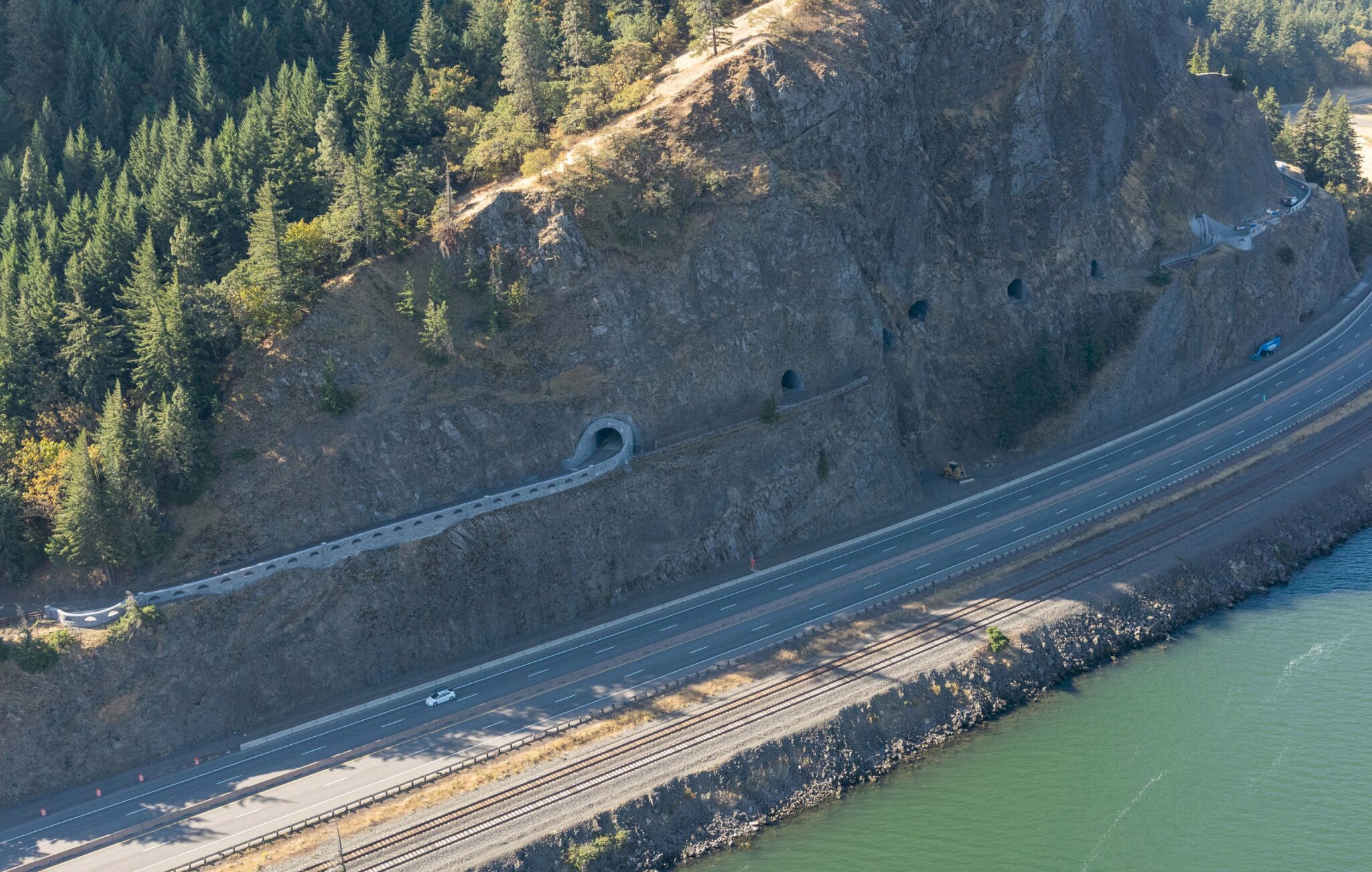 Mitchell Point Tunnel in the Gorge open to the public for first time in ...