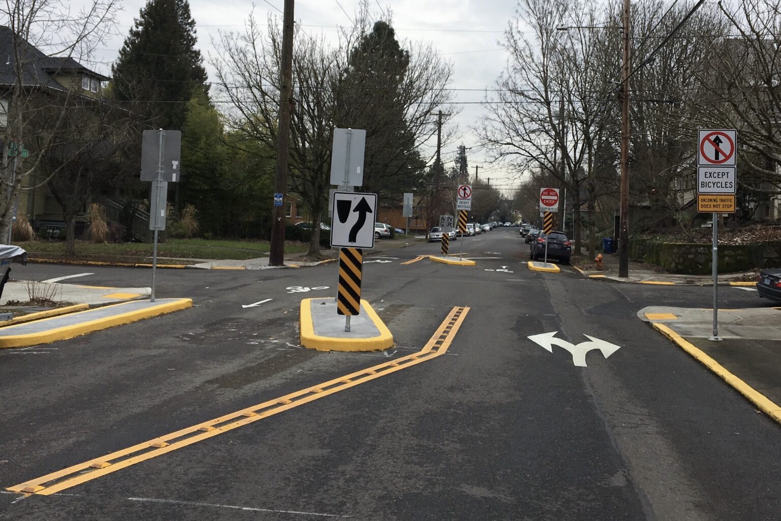 Guest Opinion: Modal filters are cheaper and work better than speed bumps – BikePortland