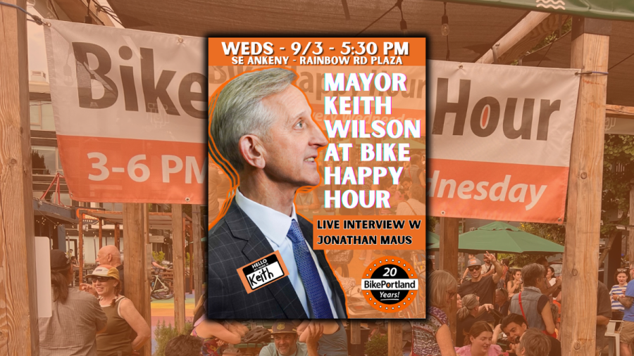 Join us for an interview with Mayor Keith Wilson at Bike Happy Hour ...